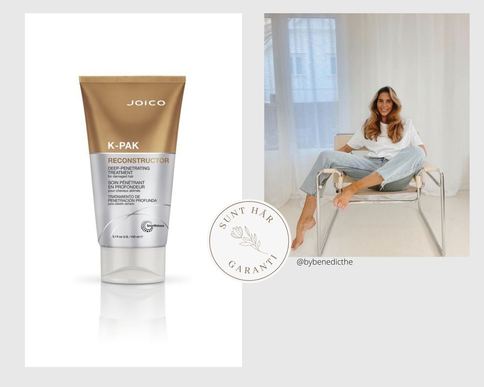K-PAK Reconstructor -NR. 1 for skadet hår! | Joico Norge